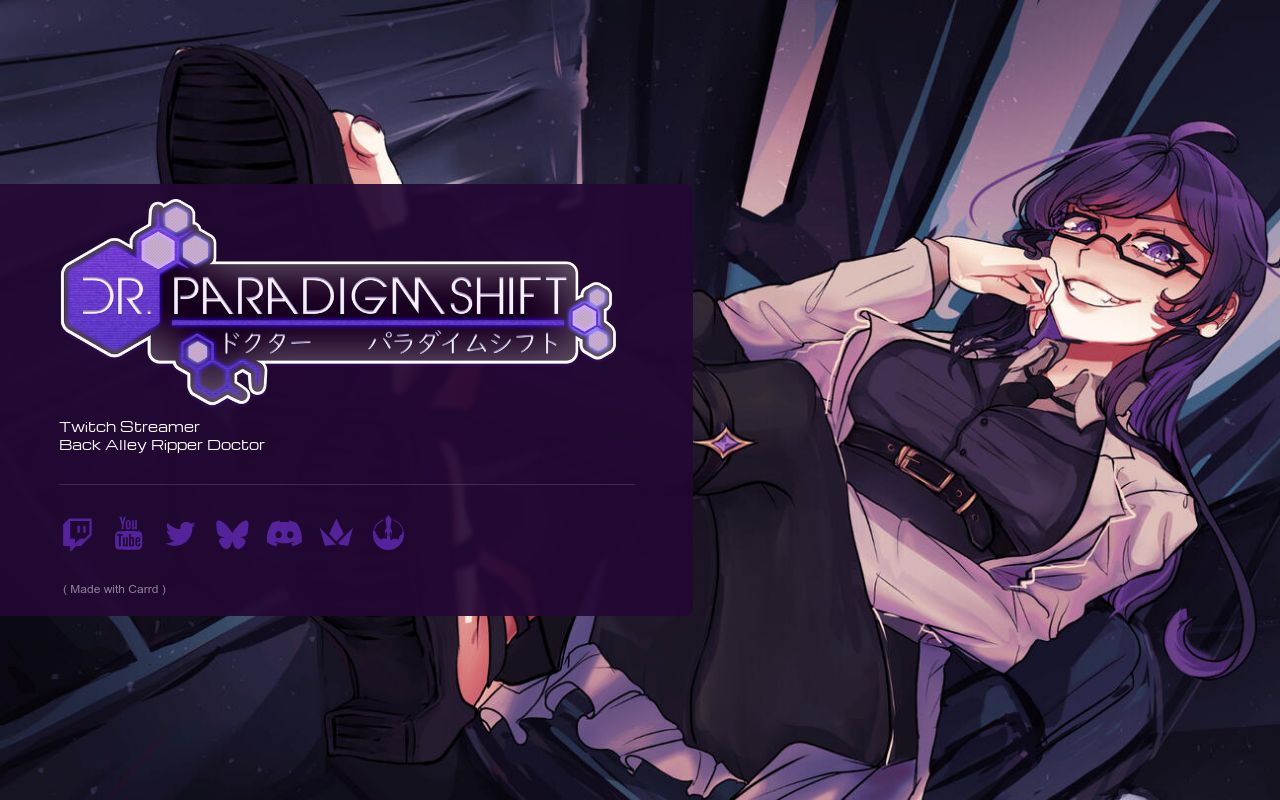 Dr. ParadigmShift's Carrd